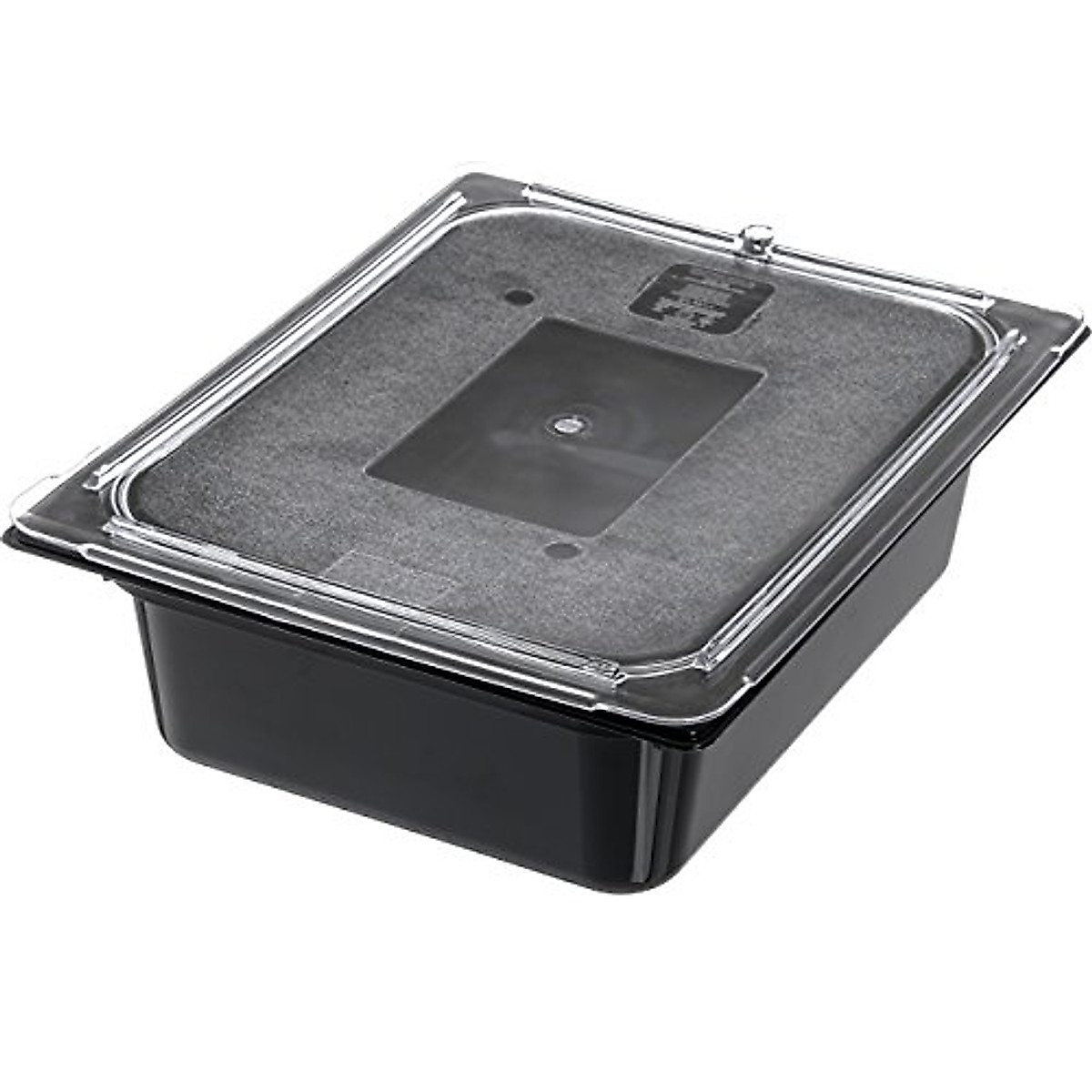 Carlisle FoodService Products 10236U07 StorPlus Half Size Polycarbonate Universal Flat Surface Food Pan Lid, Clear