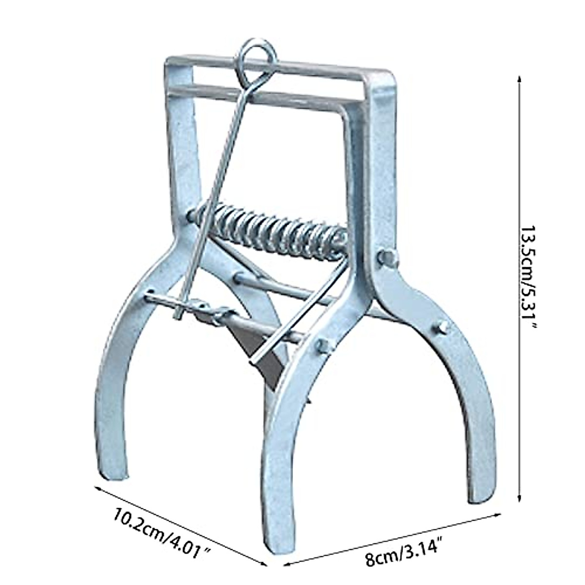 FTYRWU7IWO Humane Kill Mouse Trap Catcher Garden Yard Farm Land Rat Cage Outdoor Mouse Catcher Anti Corrosion Durable Rat Trap Mouse Trap Outdoor Metal Alloy