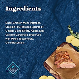 Blue Buffalo Wilderness Trail Treats High Protein Grain Free Dog Biscuits Crunchy Dog Treats, Duck Recipe, 24-oz Bag