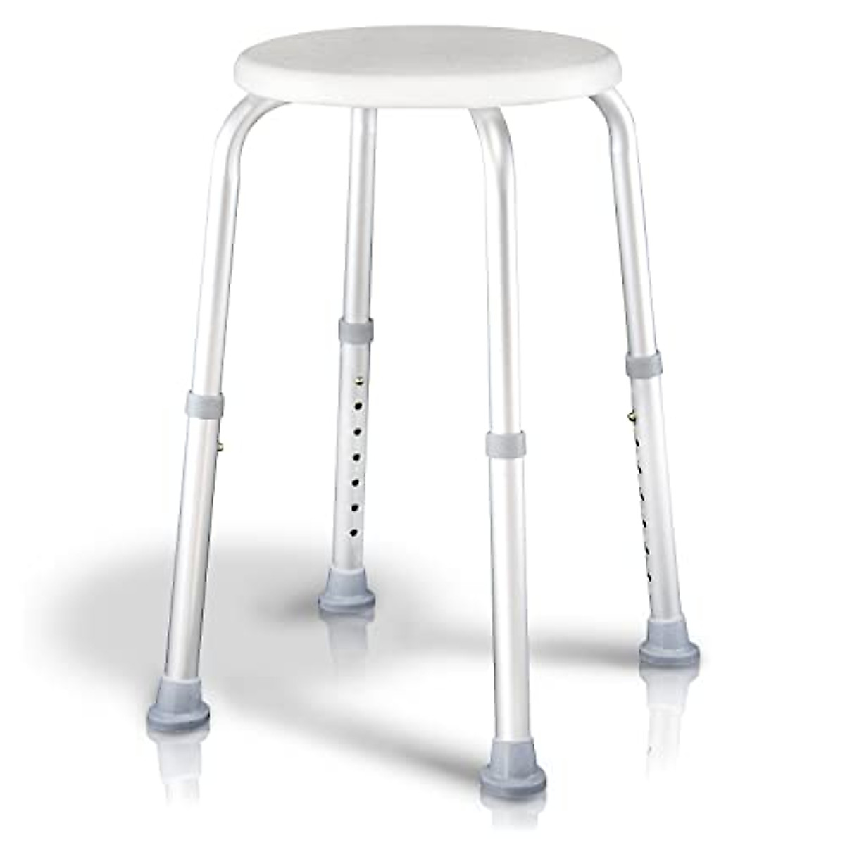 Vive Shower Stool for Inside Shower Waterproof - 21" Adjustable Bathroom Chair for Sitting, Shaving - Heavy Duty and Lightweight Safety Bench Seat for Elderly, Senior, Handicap and Disabled (250LBS)