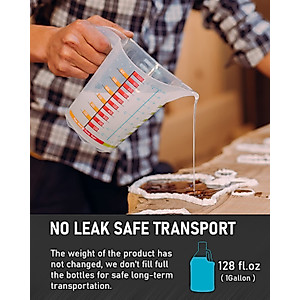 INCLY 2 Gallon Crystal Clear Epoxy Resin Kit, High Gloss & Bubbles Free Resin Supplies Coating & Casting Resin for Table Top, Countertop, River Table,Wood, Jewelry Making, Art Craft, Self Leveling 1:1