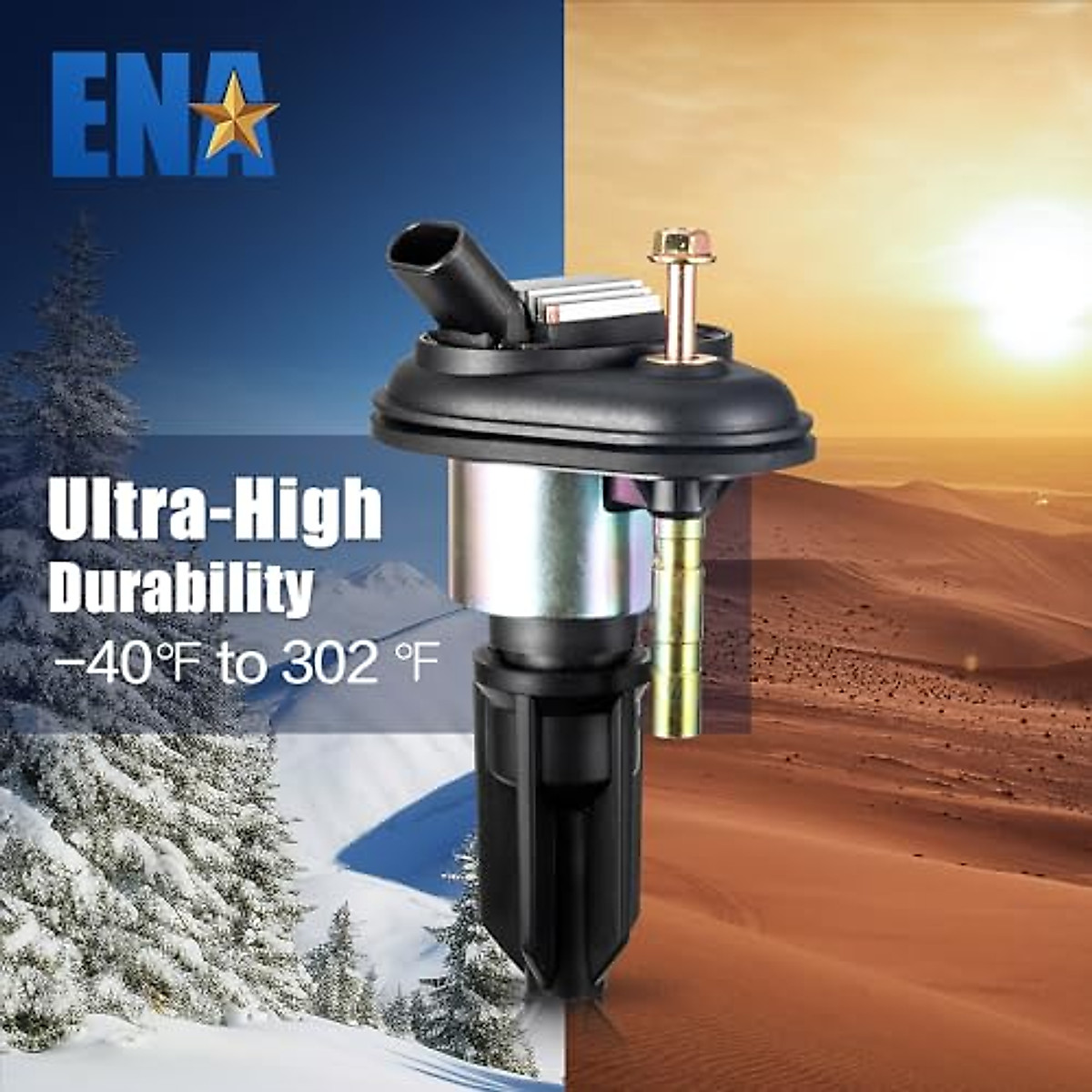 ENA Set of 6 Ignition Coil Pack Compatible with Chevy GMC Isuzu Hummer Saab Buick Trailblazer Envoy Rainer Colorado Canyon Ascender i-280 i-290 i-350 9-7x H3 2.8L 2.9L 3.5L 4.2L Replace# UF303 C1395