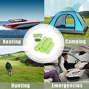 8 Gallon Trash Bags, Inwaysin Garbage Bags Compatible with Simple Human H Trash Can, Compostable 6-9 Gal 30L ( Clear Green, 100 Count (Pack of 1))