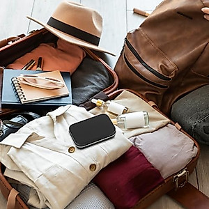 Bewudy 3 PCS Metal Rectangular Hinged Tin Boxes with Lid, Mini Metal Tin Box, Containers Portable Box, Small Storage Kit Home Organizer for Storage Candies Jewelry Crafts