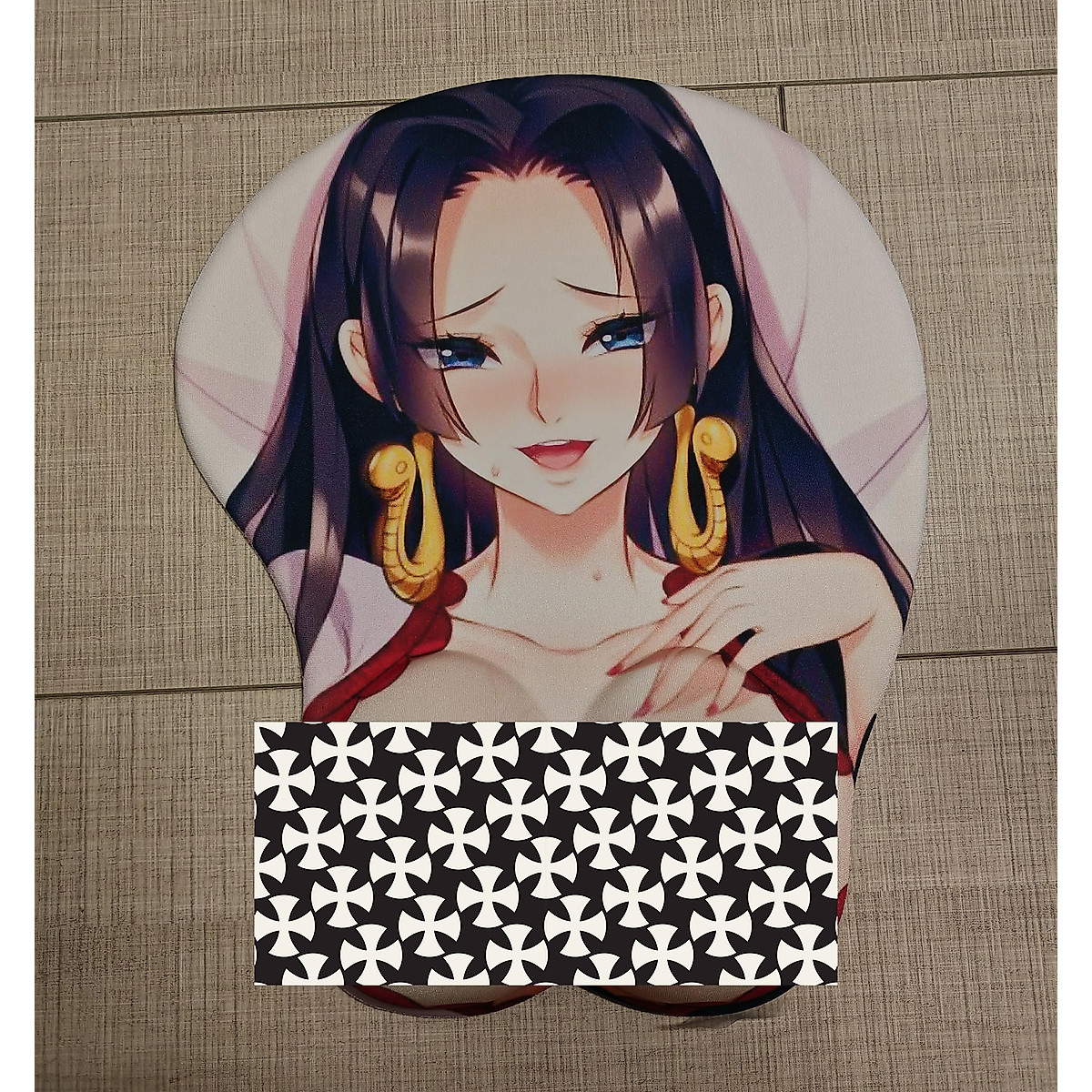 Boa Hancock 3D Anime Mouse Pads Ergonomic Mouse Mats Game/Home Dual-use Desk Writing Board 2Way Skin