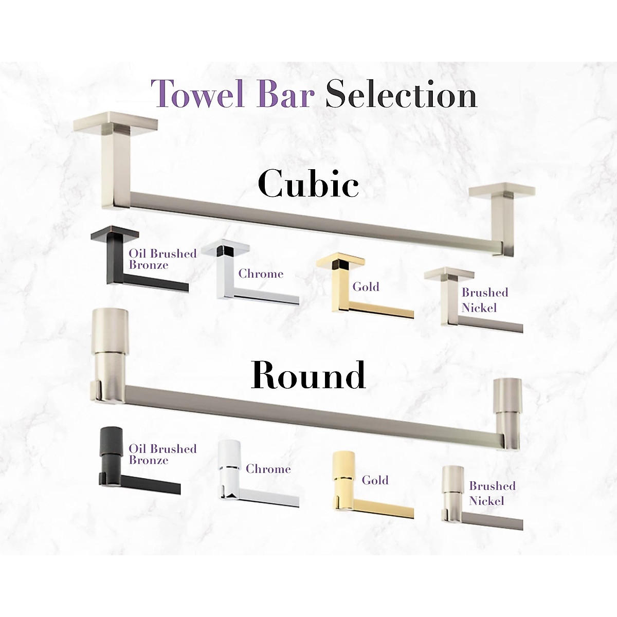 Straga Rustic Wall Mounted Bathroom Shelves - 23" Hardwood Shelf Organizers with 18" Towels Holder - A Modern Addition To Your Bathroom, Powder Room, Guest Bathroom and More (Mahogany)