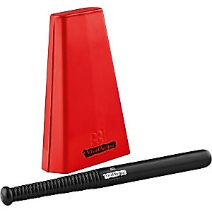 Meinl Percussion Meinl VivaRhythm VR-HCB-R Red Handheld Cowbell with Beater