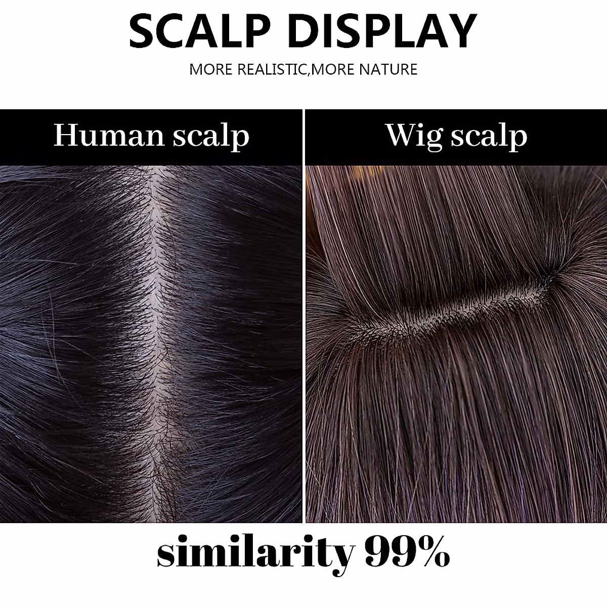 YUSHU Long Purple Wigs for Women Long Wavy Ombre Middle Part Colored Heat Resistant Synthetic Wig for Daily Party Use Cosplay(Ombre Purple, 26 Inch)