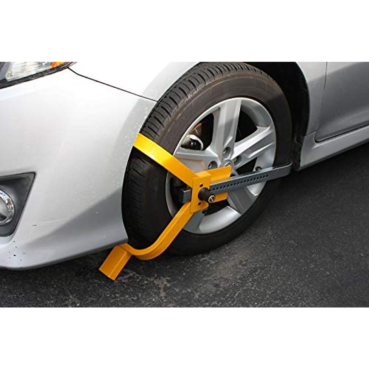 9TRADING Wheel Lock Clamp Boot Tire Claw Trailer Auto Car Truck Anti-Theft Towing Boot