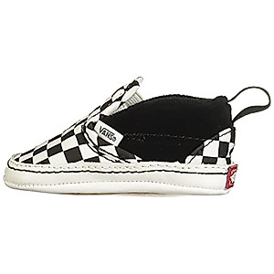 Vans Infant Checker Slip-On Black/True White Crib Size 3
