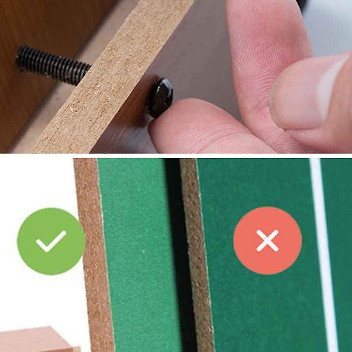 14" Foosball Table, Wooden Soccer Game Tabletop, Mini Indoor Table Soccer Set for Game Rooms, Parties, Family Night