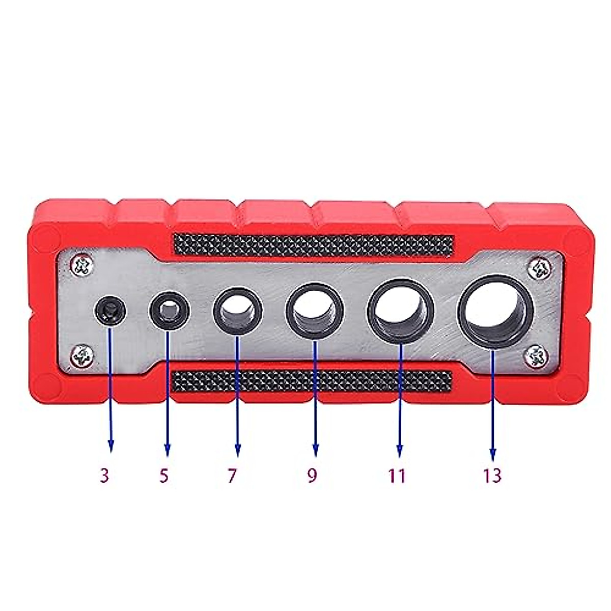 BELOWSYALER Hole Jig,2mm-13mm Pocket Hole Jig Woodworking Drilling Locator Wood Dowelling Self Centering Drill Guide Kit Hole Puncher