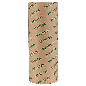 3M 9495LE Adhesive Transfer Tape - 6 in. x 15 ft. Double Coated Polyester Tape Roll with 300LSE Laminating Adhesive. Sealants and Adhesives