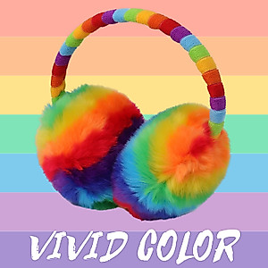 Flammi Kids Winter Earmuffs Warm Faux Fur Ear Warmers