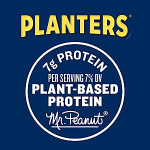 Planters Lightly Salted Dry Roasted Peanuts, 16.0 oz Jar (Pack of 6)