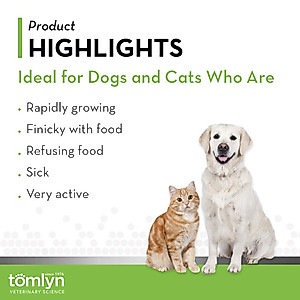 Tomlyn Nutri-Stat High-Calorie Nutritional Gel for Dogs & Cats, Helps Support a Healthy Appetite for Dogs & Cats, Providing Calories, Vitamins, & Minerals in a Tasty Malt Flavored Supplement, 2-Pack