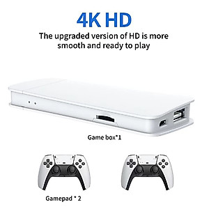 Newcomer M15 Game Stick, Retro Handheld Game Console with 19,000 Games, HD 4K 64G Plug and Play Video Games for TV