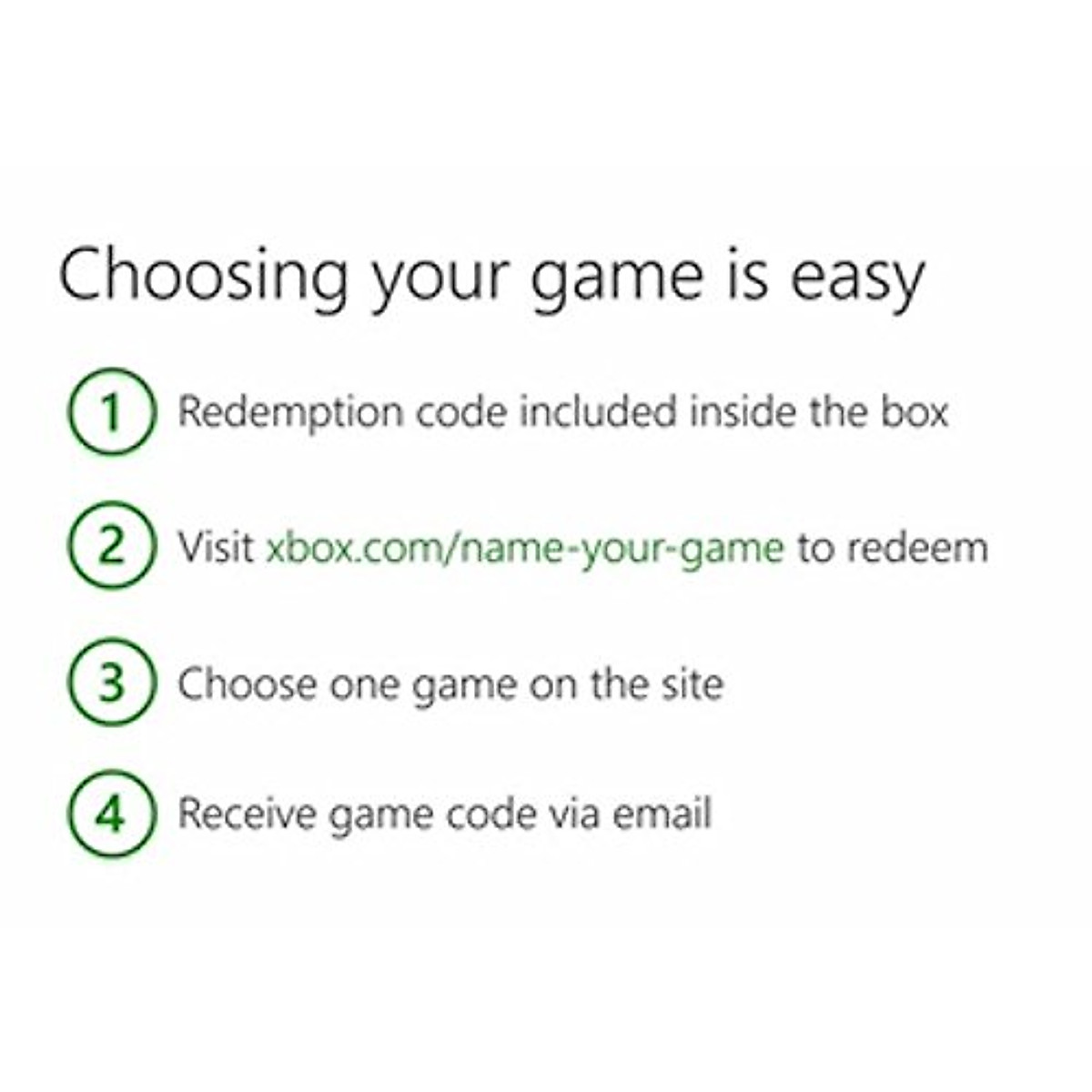 Xbox One 500GB Name Your Game Bundle - Xbox One