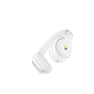 Beats Studio3 Wireless Noise Cancelling On-Ear Headphones - Apple W1 Headphone Chip, Class 1 Bluetooth, Active Noise Cancelling, 22 Hours Of Listening Time - White (Previous Model)