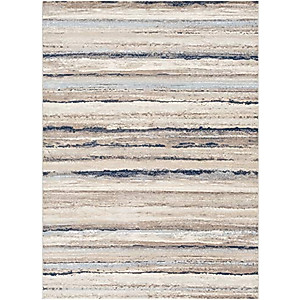 Artistic Weavers Robin Modern Striped Area Rug,7'10" x 10',Ivory