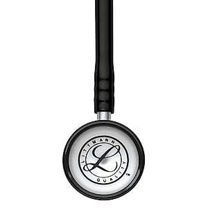 3M Littmann Stethoscope, Classic II Pediatric, Black Tube, Stainless Steel Chestpiece, 28 inch, 2113