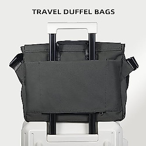 Volcan Messenger Satchel Bag, Small & Well-Made, Lightweight All-in-One Practical Duffel Weekender Bag for Men and Women, Water Repellent, Tear Resistant, Ideal for Daily Carry-to-Work, All is well