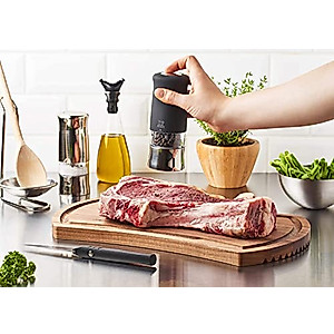 Peugeot Bistro Pepper Mill, 10cm-4inc, Matte Black