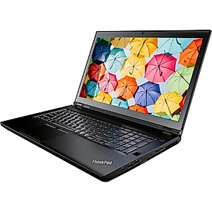 Lenovo Thinkpad P70 17.3 Workstation, Quad Core i7 6820HQ 2.7Ghz, 64GB DDR4, 256GB SSD Hard Drive, Full HD 1080p, Quadro M3000M 4GB GDDR5, Thunderbolt 3, HDMI, Webcam, Windows 10 Pro (Renewed)
