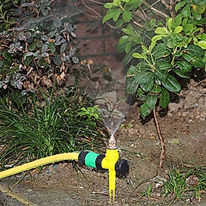 Greenhouse Micro Drip Irrigation 2Pcs 1/2 Inch Adjustable Sprayer Watering Nozzle Garden Irrigation Water Mist Outdoor Cooling Systems Tool