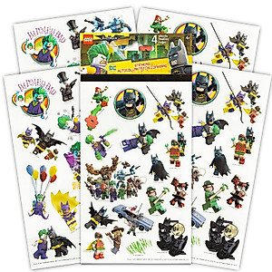 Fast Forward Batman Backpack with Lunch Box Set - Bundle with 16'' Batman Backpack, Batman Lunch Box, Water Bottle, Stickers, More Batman Backpack for Boys 4-6