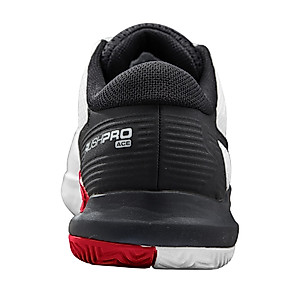 WILSON Rush Pro Ace White/Black/Poppy Red 9 D (M)