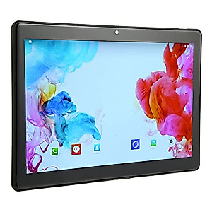 Tablet PC, Dual Cameras 1280x800 Resolution 100240V 10.1in Tablet RAM 4GB ROM 64GB for Android9.0 for Work (US Plug)