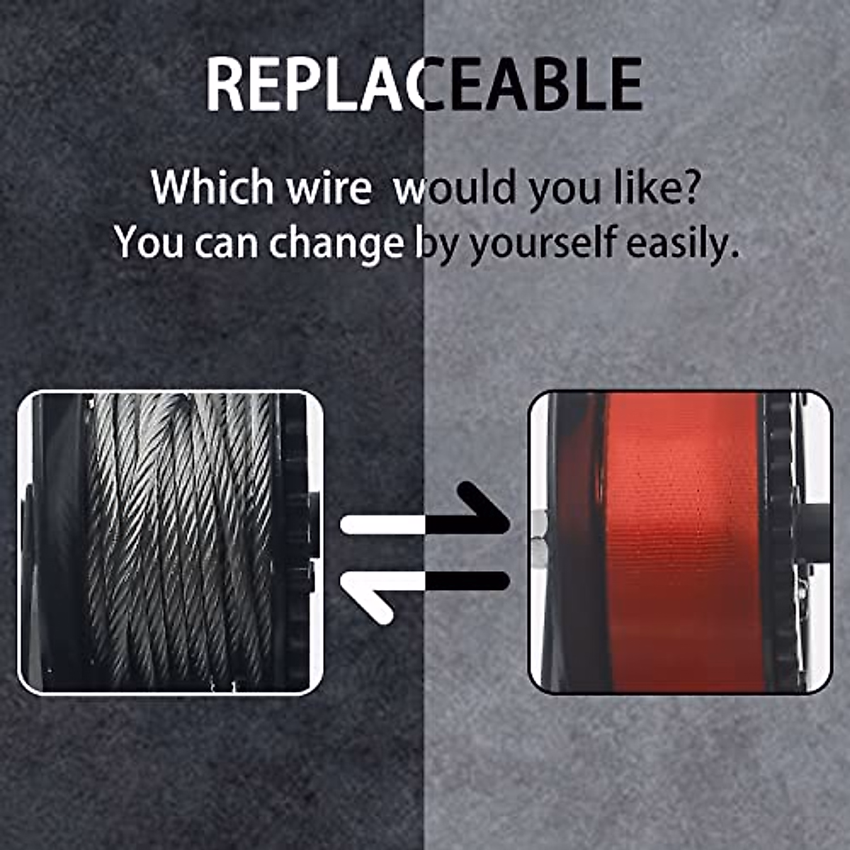 TYT 3500LB Boat Trailer Strap Winch with 10M Red Strap, Sturdy Long-Lasting Gear Hand Crank Winch, Operated Two Way Ratchet Manual Winches for Towing Pulley Boat Trailer Truck RV Jet Ski Marine Winch