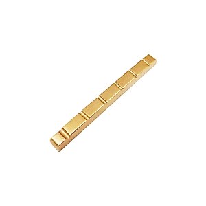 Guyker 43mm Guitar Nut Pre-Slotted – Brass Nuts Replacement for Strat Tele ST TL style Electric Guitar