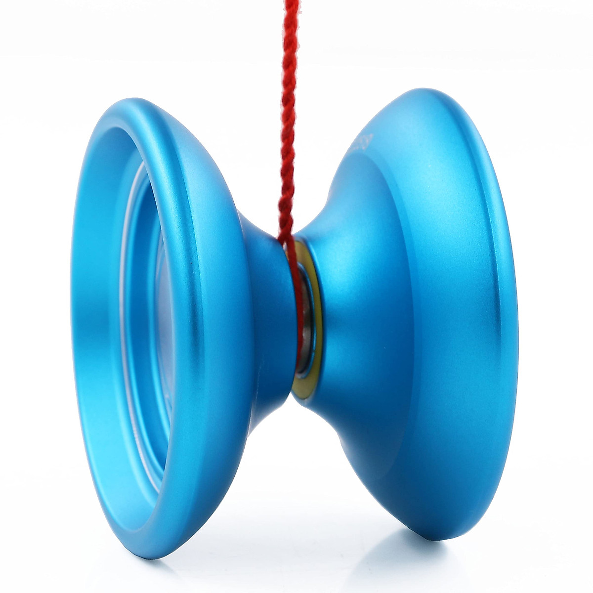 MAGICYOYO Responsive Yoyo K7-Metal Yo Yo for Kids Beginner, Professional Replacement Unresponsive Ball Bearing for Advanced Yoyo Players + Removal Bearing Tool + Storage Bag + 10 Yoyo Strings