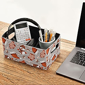 Christmas Snowman Storage Basket Felt Storage Bin Collapsible Towel Storage Convenient Box Organizer for Kids Bedroom Magazine