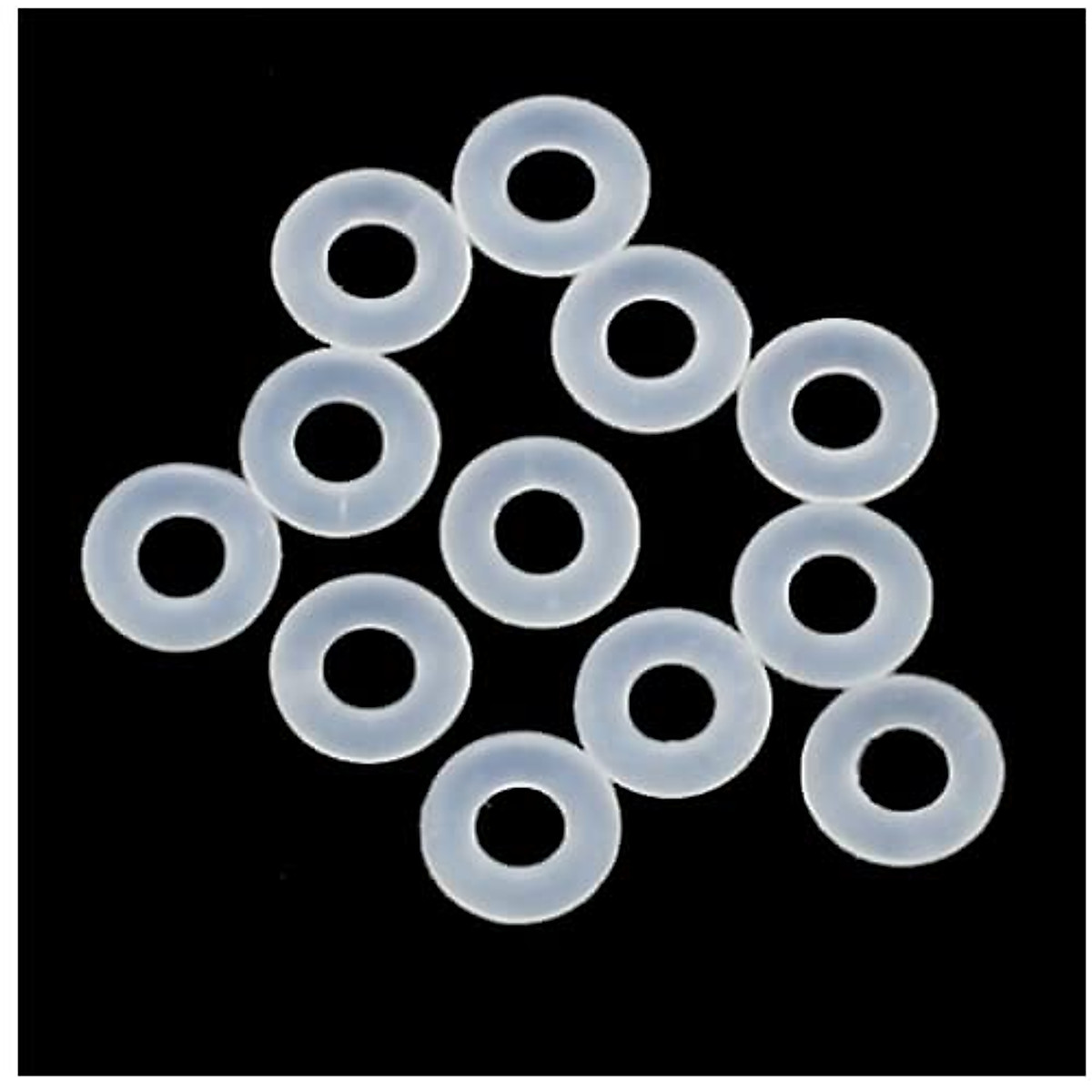 Sexy Sparkles 20 Clear Silicone Stopper Bead Spacer Charm or Clip Over For Snake Chain Charm Bracelet