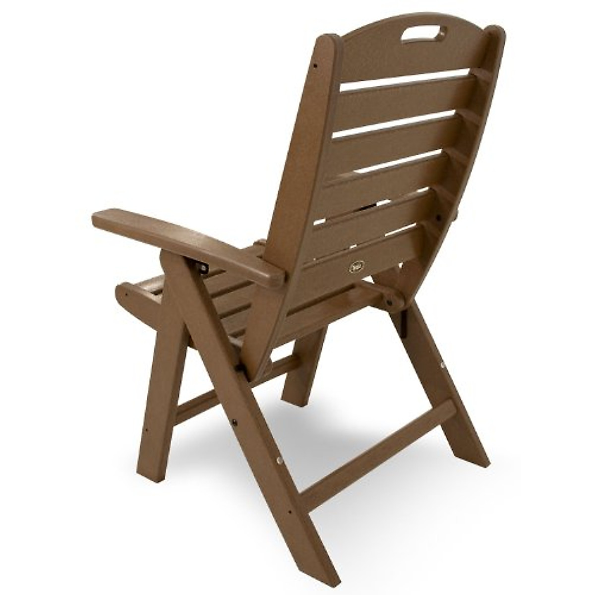 Trex Outdoor Furniture Yacht Club Folding Highback Chair, Tree House