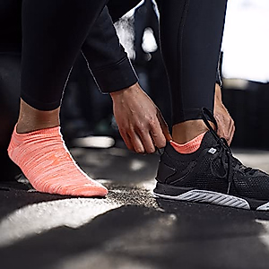 Under Armour Women's Essential 2.0 Lightweight No Show Socks, 6-Pairs, Cerise Pink Assorted, Medium