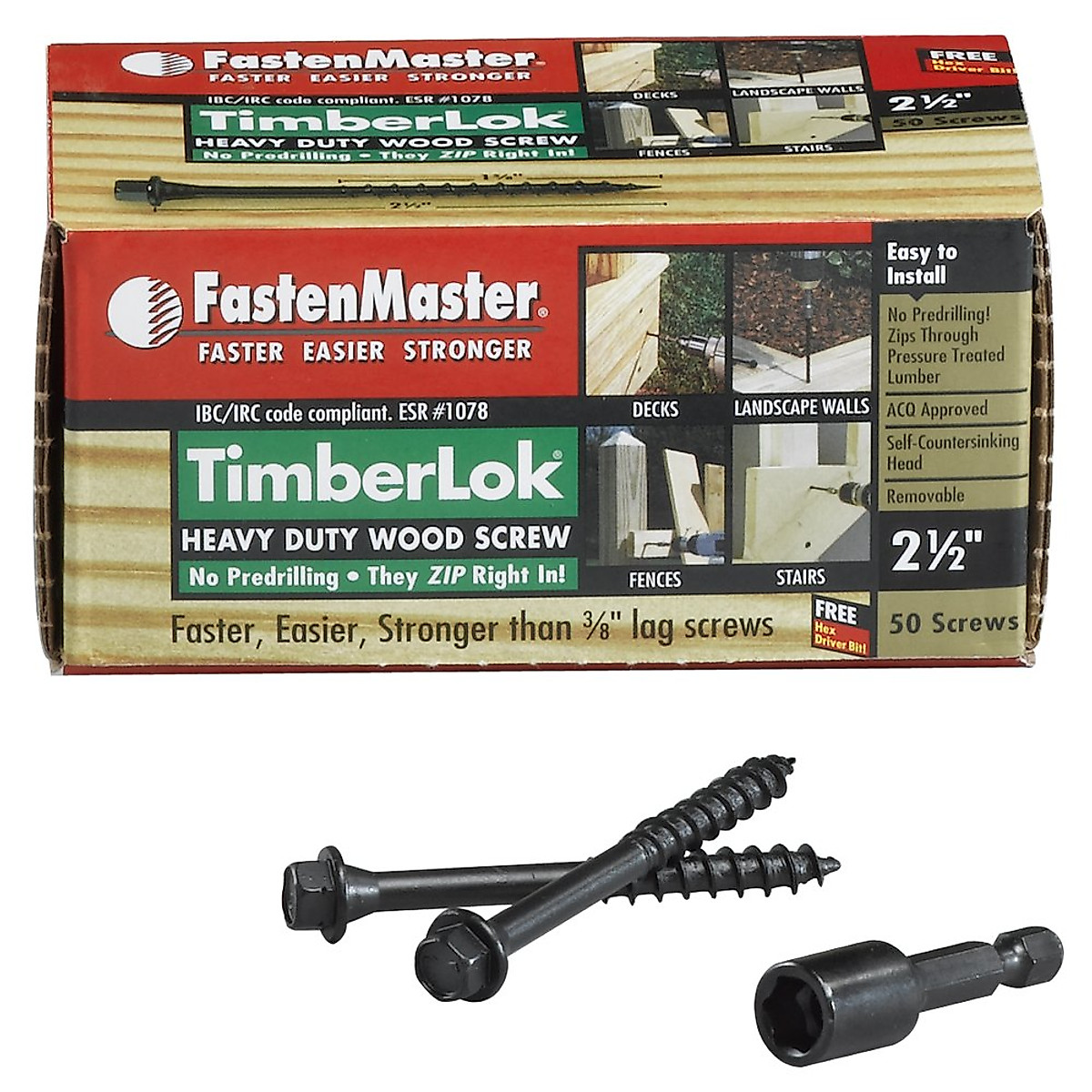 FastenMaster FastenMaster-FMTLOK212-50, 2-1/2"