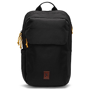 Chrome Industries Ruckas Backpack, Lightweight, Travel Backpack for Men and Women, Water Resistant, 14 Liter, Black