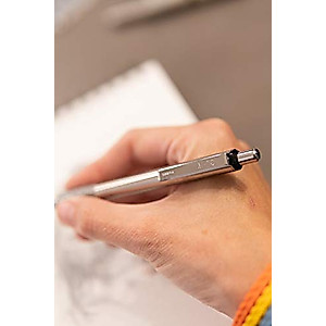 Zebra Pen M-701 Mechanical Pencil, Stainless Steel Barrel, Medium Point, 0.7mm, 1-Pack