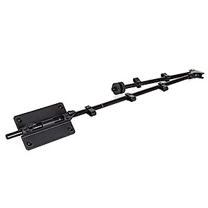 OIIBO Reptile Lamp Stand, Reptile Heat Lamp Stand Adjustable Height Hanging Lamp Fixture Holder for Reptile Terrarium Tank UVB Heating Light