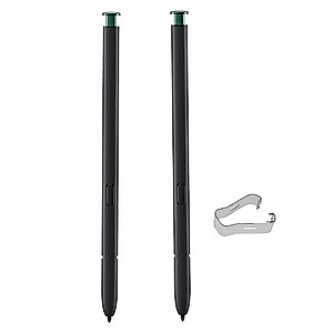 2 Pack for S22 Ultra Pen Replacement for Samsung Galaxy S22 Ultra 5G, Galaxy S22 Ultra Stylus S Pen +Tweezer withoutBluetooth(Green)