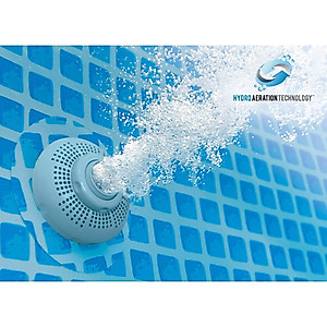 Intex 15.6ft x 49in Above Ground Swimming Pool Set w/Sand Filter Pump & Ladder