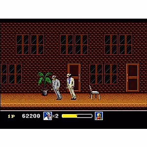 Michael Jackson’s Moonwalker (Sega Genesis / Megadrive) – Reproduction Video Game Cartridge with Clamshell Case and Manual