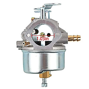Carbhub 632334A Carburetor for Tecumseh 632334A 632334 632370A 632370 632110 632111 632536 640105 Snow Blower Carb for 7hp 8hp 9hp HM70 HM80 HMSK80 HMSK90 Snow Blower King Engine Carb