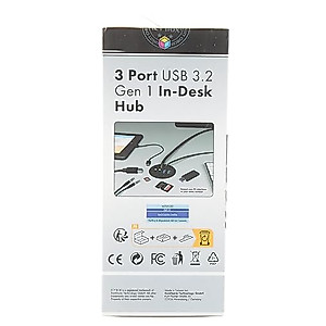 Icy Box Black Black Mit Audio EIN- und Ausgang