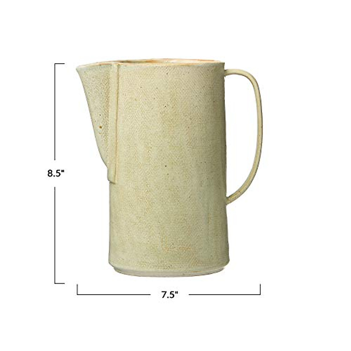 Creative Co-Op Celadon Stoneware Pitcher