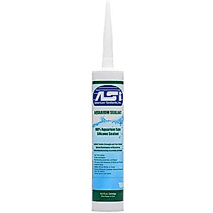 ASI Black Aquarium Silicone Sealant- 10.2 Oz Cartridge